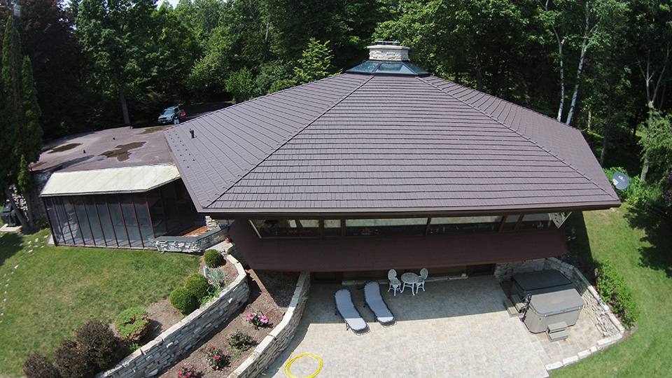 Rustic Metal Shingle Photo Gallery by Metal Roofing Systems